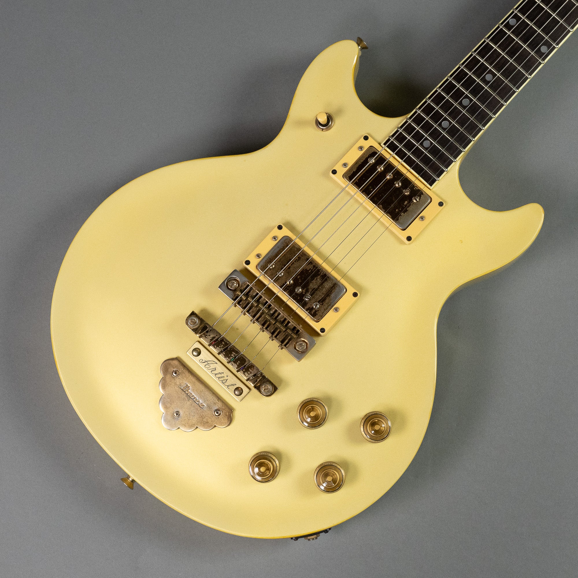 1982 Ibanez AR100 Artist (Japan, Polar White)