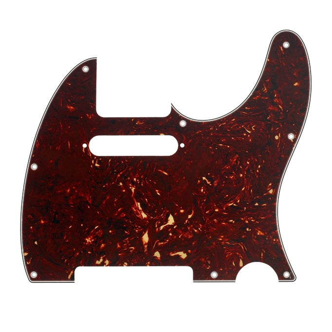 Fender Telecaster Pickguard (8-Hole Mount, Tortoise Shell, 4-Ply)